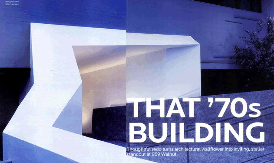 That 70's Building - 959 E. Walnut - CalAsia Construction, Inc ...